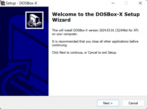 DOSBox-X 2024.03.01 中文安装版 / 附经典游戏马里奥-DOS之家